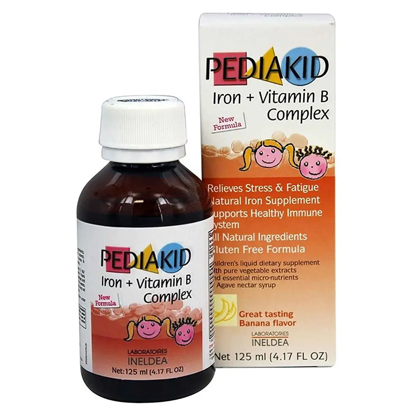 Pediakid Iron&Vit B Syrup 125 Ml - Target Pharmacy