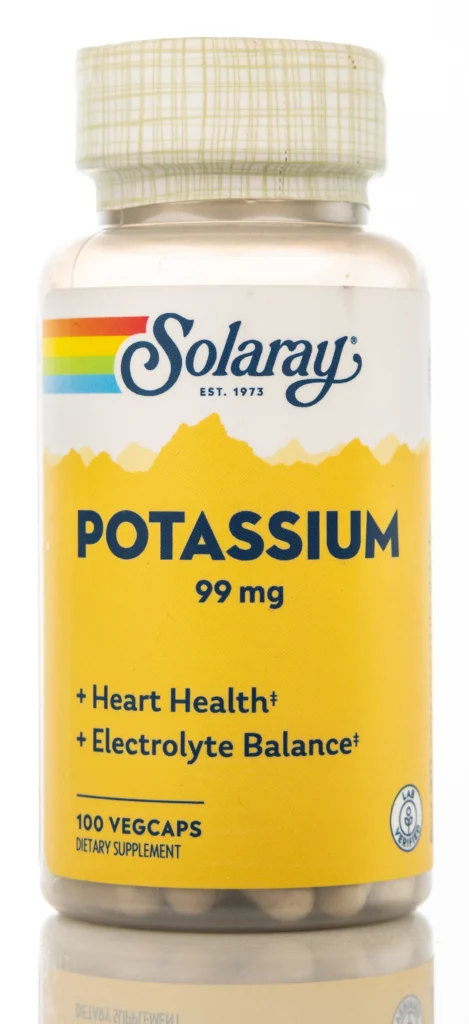 Solaray Potassium 100Capsules - Target Pharmacy