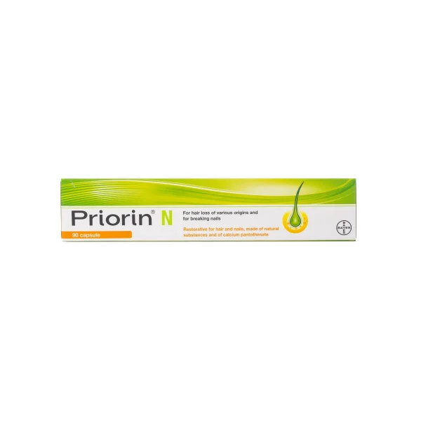 Priorin N 90 Capsules - Target Pharmacy - صيدلية تارجت
