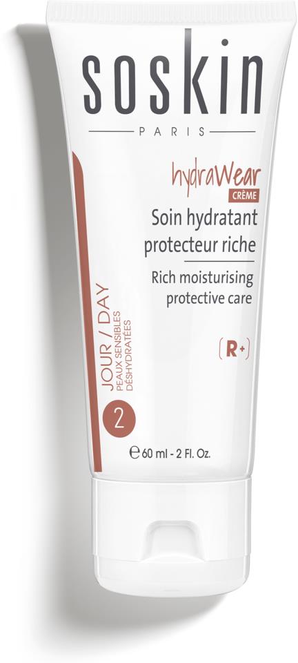 Soskin Hydra Wear Rich Moist Cr [2] 60ml - Target Pharmacy - صيدلية تارجت